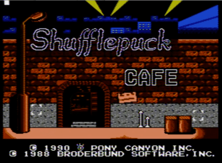 Shufflepuck Café for Famicom | Retro Video Gaming