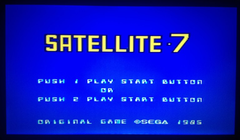 Japanese Sega Master System – Satellite 7, Astro Flash and Penguin Land ...
