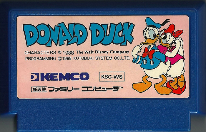 Donald Duck – Famicom | Retro Video Gaming