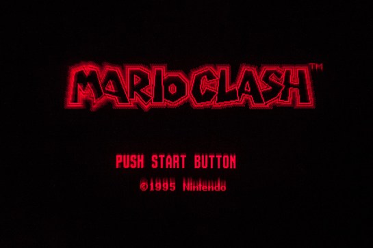 Virtual Boy Screenshot – Mario Clash | Retro Video Gaming