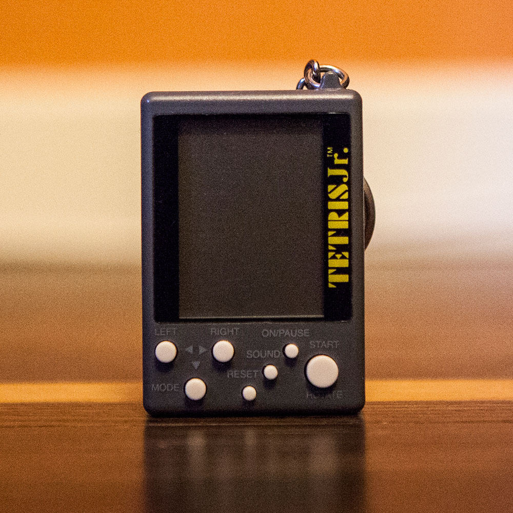 Tetris Jr keychain game | Retro Video Gaming
