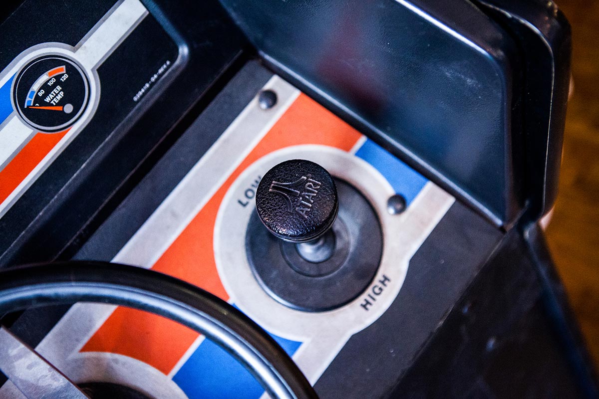 pole-position-arcade-gear-stick | Retro Video Gaming