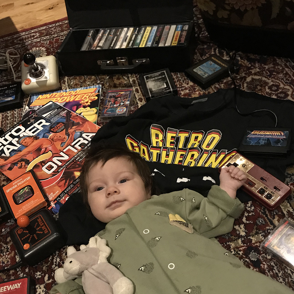 Retro Gaming Baby! | Retro Video Gaming